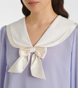 Rixo Eimer Silk Top