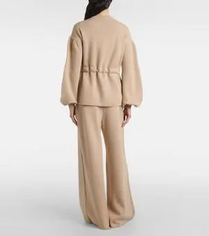 Max Mara Tiberio Belted Virgin Wool Cardigan - Beige