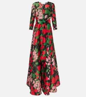 Carolina Herrera Button Detailed Evening Dresses