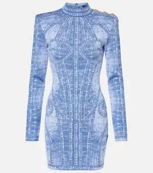 Balmain Blue Dresses
