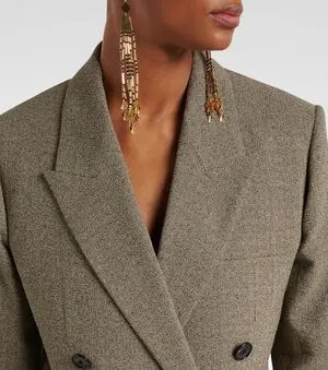 Isabel Marant Étoile Irma Plaid Blazer