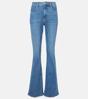 Veronica Beard Beverly High-rise Flared Jeans