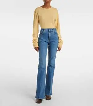 Veronica Beard Beverly High-rise Flared Jeans