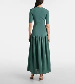Altuzarra Maisie Ribbed-knit Maxi Dress