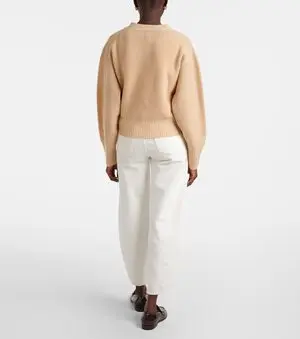 Jardin Des Orangers Wool And Cashmere Wrap Cardigan - Brown
