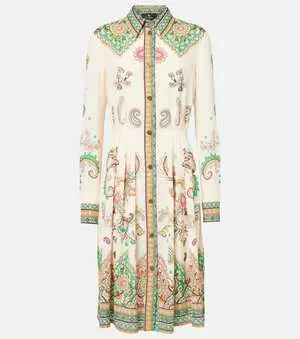 Etro Button Detailed Day Dresses