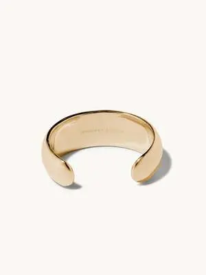 JENNIFER FISHER Puffy Cuff - Yellow Gold