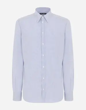 Dolce & Gabbana Striped Cotton Martini-fit Shirt