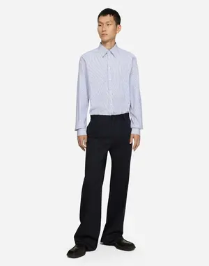Dolce & Gabbana Striped Cotton Martini-fit Shirt