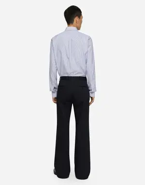 Dolce & Gabbana Striped Cotton Martini-fit Shirt