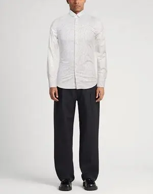 Armani Exchange Shirt Size Cotton, Elastane - White
