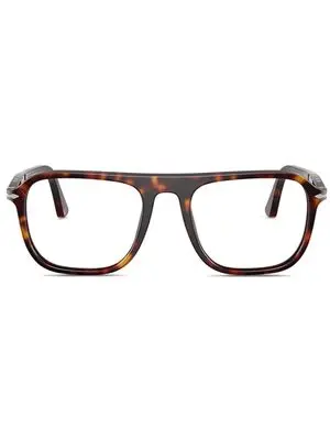 Persol Jacques Oversize-frame Eyeglasses - Brown