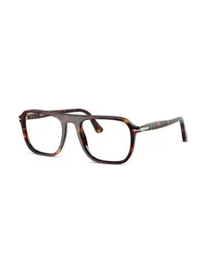 Persol Jacques Oversize-frame Eyeglasses - Brown