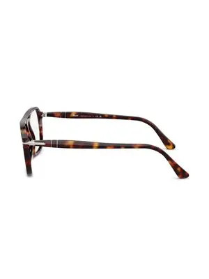 Persol Jacques Oversize-frame Eyeglasses - Brown