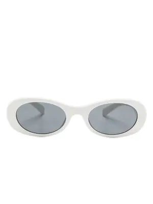 Miu Miu Glimpse Sunglasses - White