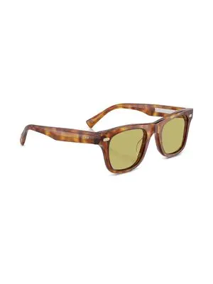 Brunello Cucinelli Square-frame Sunglasses - Brown