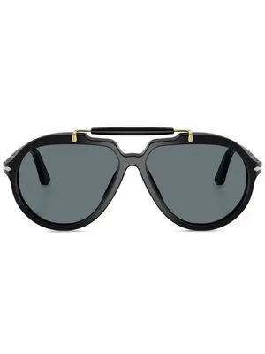 Persol Pilot-frame Sunglasses - Black