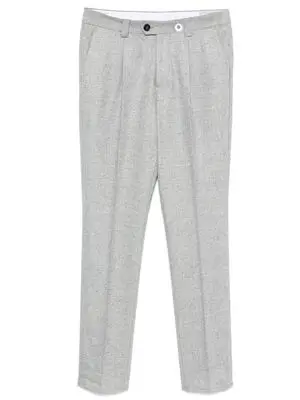 Brunello Cucinelli Herringbone-pattern Trousers