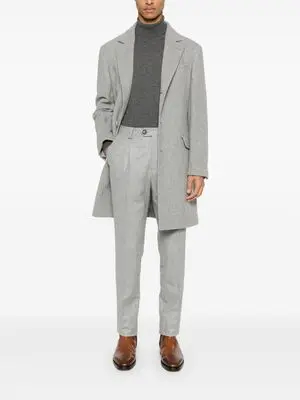 Brunello Cucinelli Herringbone-pattern Trousers