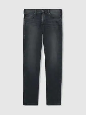 Paige Lennox Slim Leg Jeans - Grey/navy