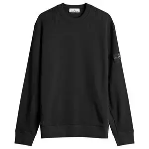 Stone Island Waffle Crew Neck Sweatshirt