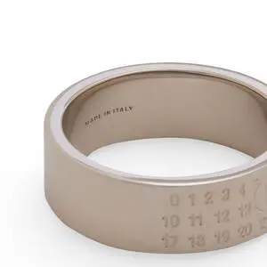 MAISON MARGIELA 8mm Logo Ring