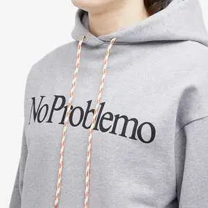 NO PROBLEMO Hoodie - Grey Marl