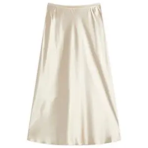Midi Silk Skirts