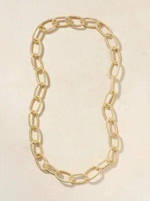 CAROLINA BUCCI Carolina Bucci 1885 Grande Links Long 18-karat Gold Necklace