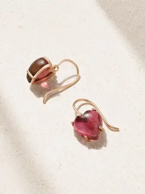 Irene Neuwirth 18-karat Gold Tourmaline Drop Earrings