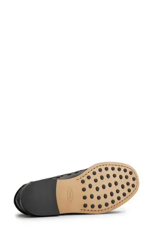 TOD'S Laser-cut Calfskin Loafer