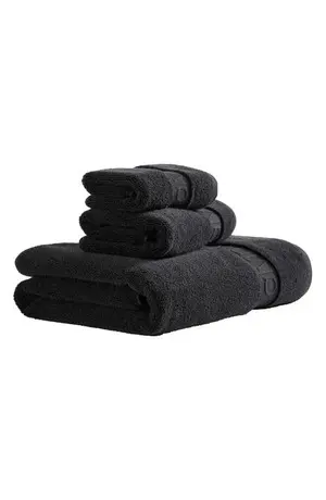 CALVIN KLEIN HOME Iconic 3-piece Towel Set - Black
