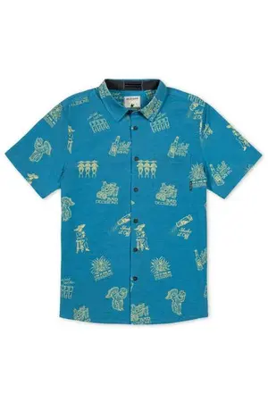 BAJA LLAMA Bad Decisionsvagabond Button Up