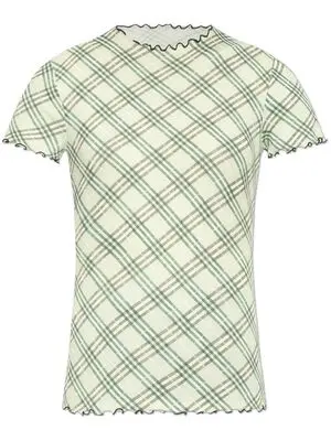 Burberry Vintage Check T-shirt - Green