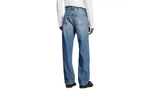 Sandro Baggy Stonewashed Jeans