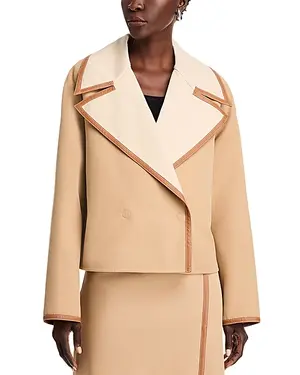 Lafayette 148 New York Reversible Notch Lapel Jacket - Birch/raff