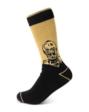 CUFFLINKS, INC. C-3po Dress Socks - Bronze