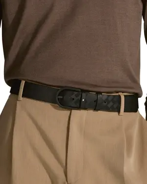 Montblanc Extreme 3.0 Leather Horseshoe Buckle Belt