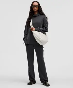 Lululemon High-rise Straight-leg Pant - Black