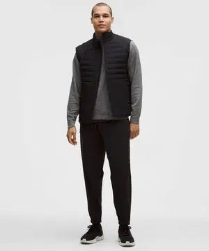 Lululemon Engineered Warmth Half Zip - Silver Drop/graphite Grey
