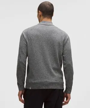Lululemon Engineered Warmth Half Zip - Silver Drop/graphite Grey