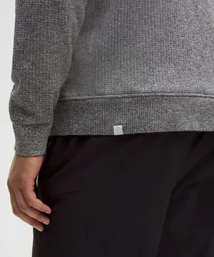 Lululemon Engineered Warmth Half Zip - Silver Drop/graphite Grey