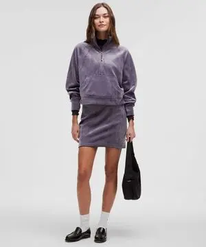 Lululemon Scuba Mid-rise Mini Skirt