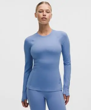Women's Embroidered Long-Sleeve Performance Tops