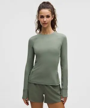 Lululemon It's Rulu Long-sleeve Shirt - Willow Leaf