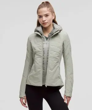 Lululemon Another Mile Jacket Jade Grey