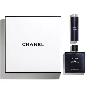Chanel Bleu De 3.4 Fl. Oz. Eau De Parfum Twist And Spray Set - One-color