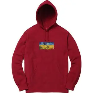 Supreme Field Hooded Sweatshirt - Cardinal