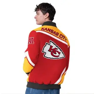 G-III EXTREME Kansas City Chiefs Full-snap Racing Jacket