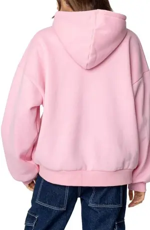 EDIKTED New York Oversized Hoodie - Light-pink
